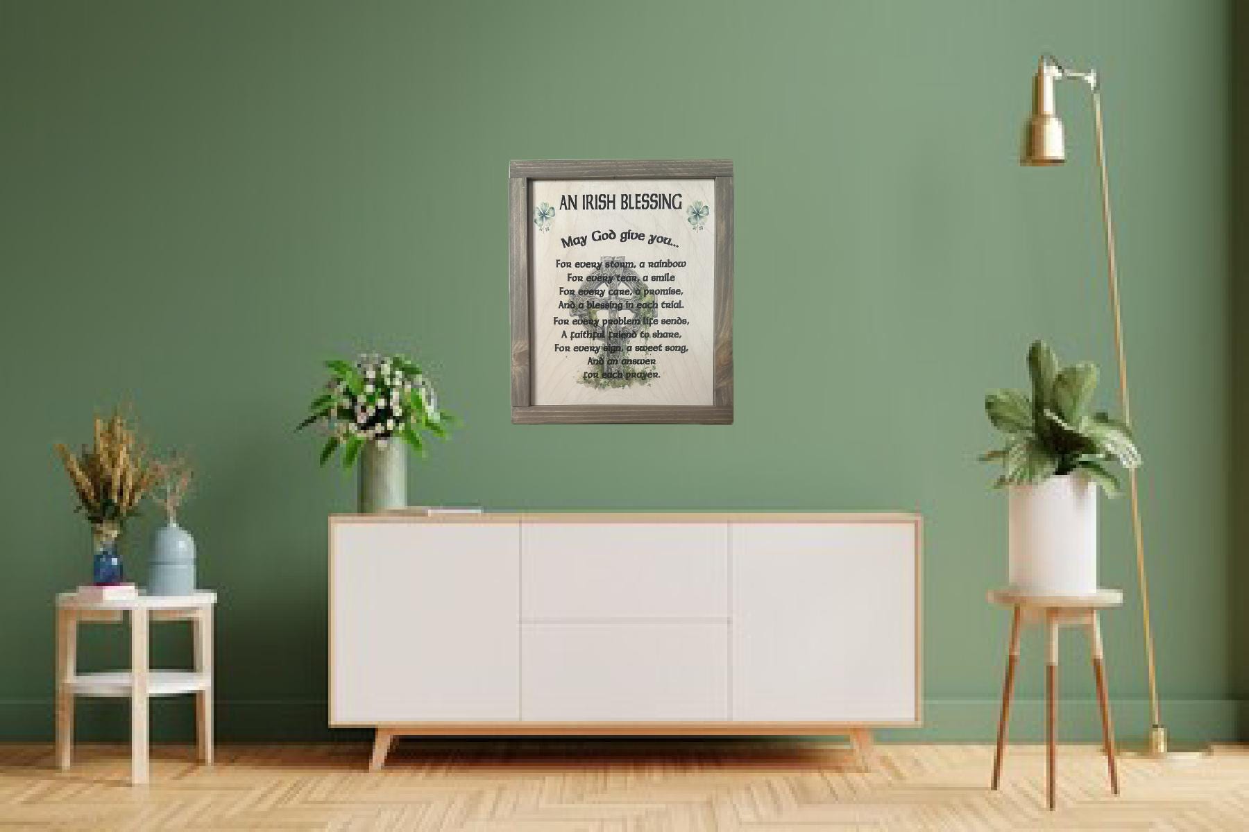 Irish Blessing Sign, Irish Blessing Wall Art, Irish Gift, Irish ...