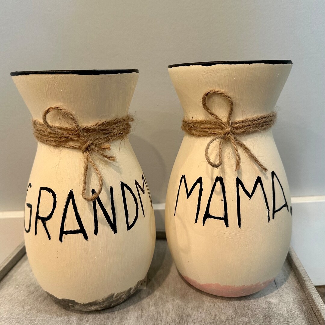 Personalized Name Vase Painted Vase Personalized Gift Vase Glass Decor ...