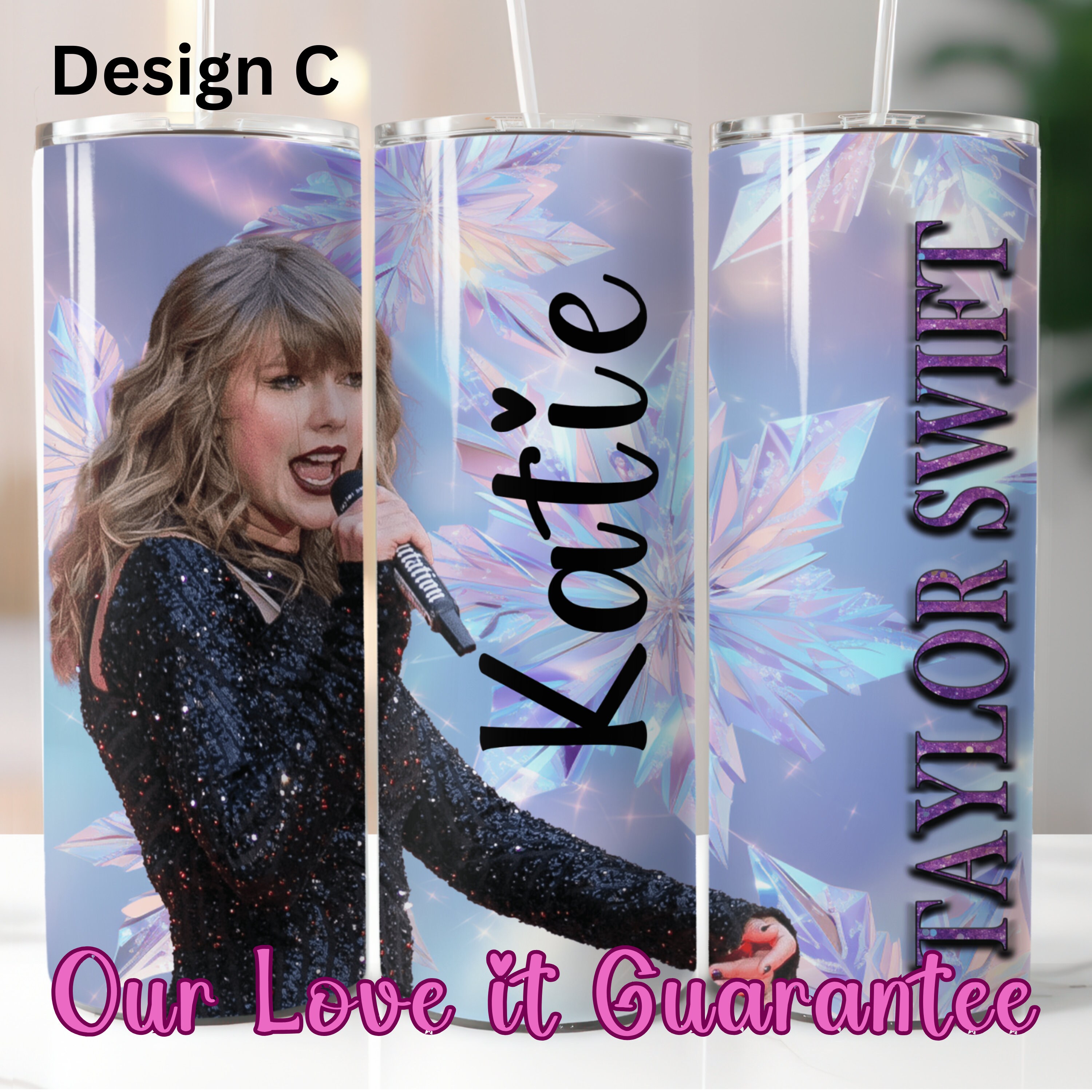 Taylor Swifty Personalized 20 Oz. Tumbler, Eras Tour, Swiftie Merch ...