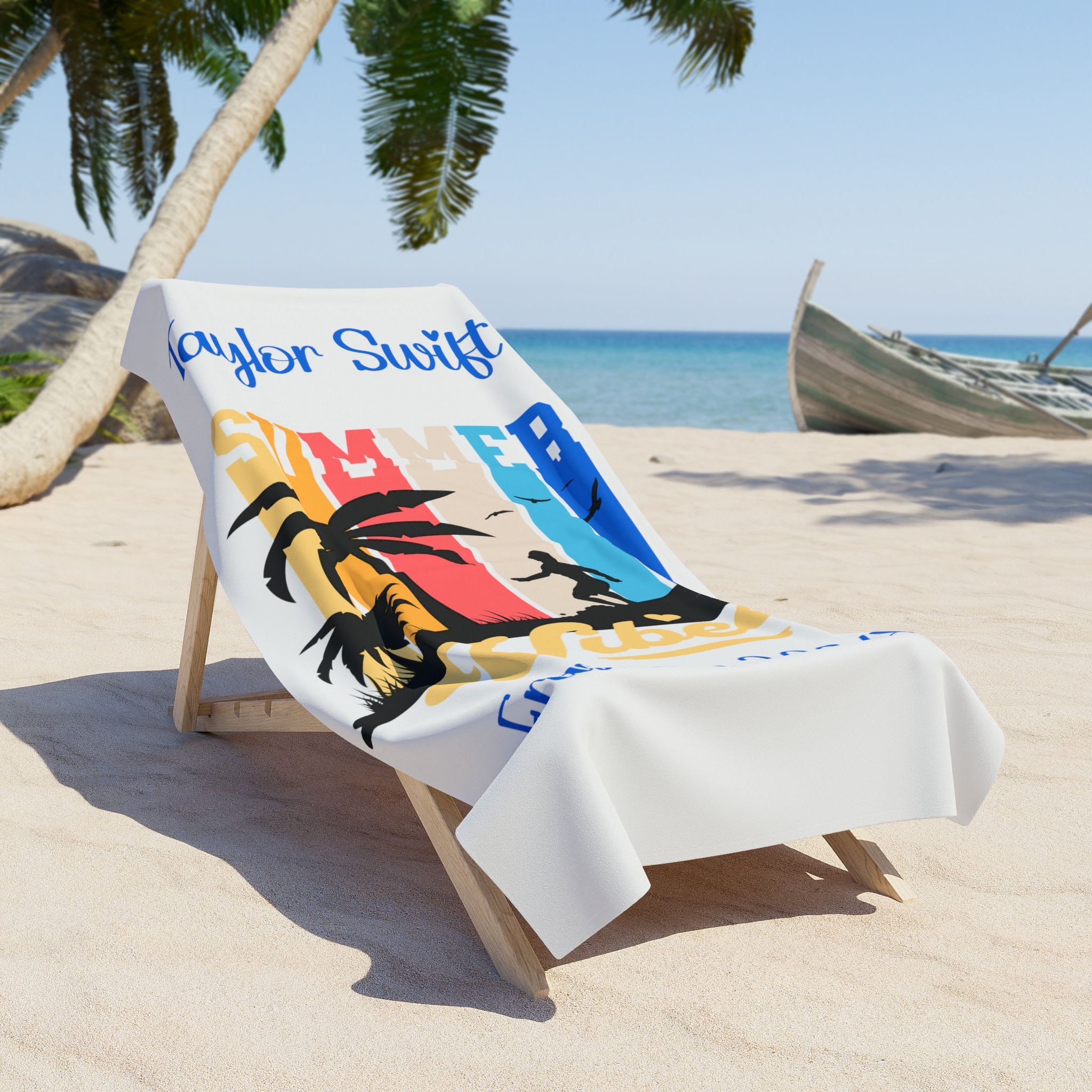 Taylor Swift Beach Towel, Swiftie Beach Towel, Taylor Swiftie Pool ...