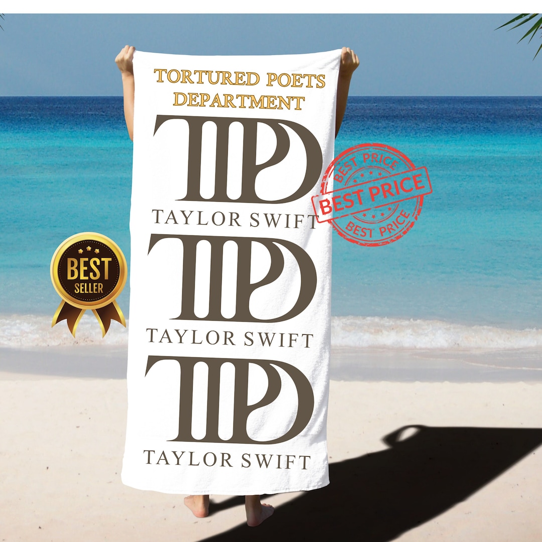 Taylor Swift Personalized Beach Towel, Swiftie Beach Towel, Taylor ...