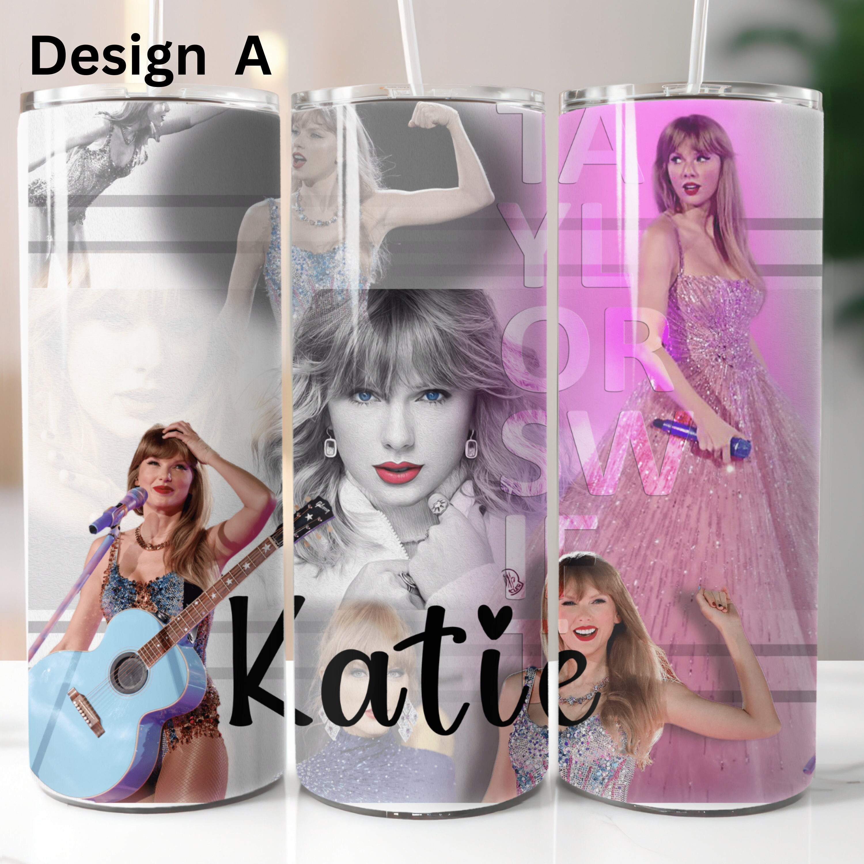 Taylor Swifty Personalized 20 Oz. Tumbler, Eras Tour, Swiftie Merch ...