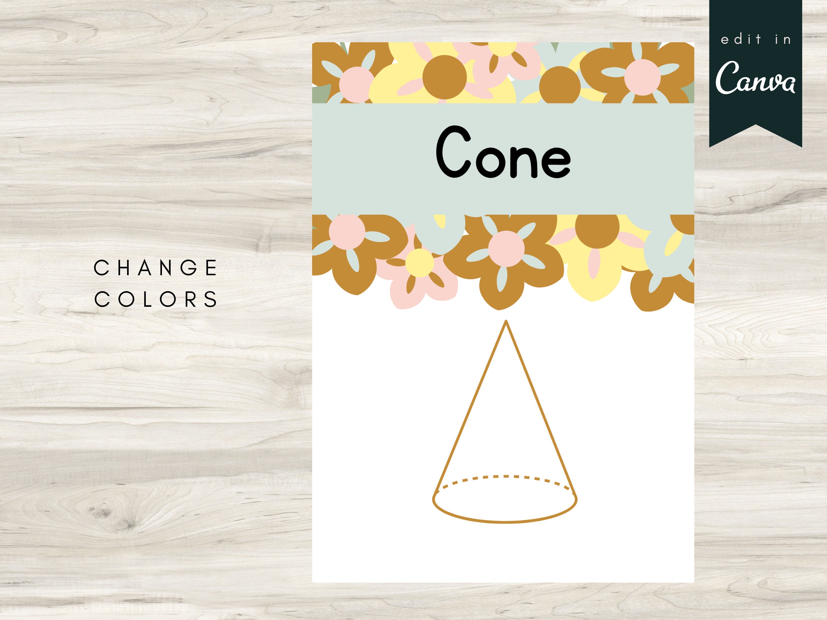 2D Shape Posters, 3D Shape Posters, Educational Posters, Math Posters ...