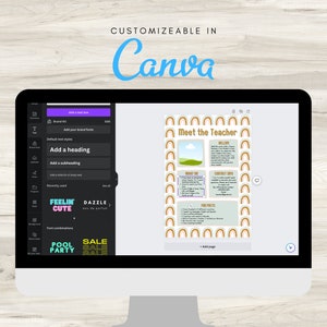 Meet the Teacher Template, Meet the Teacher Boho, Back to School Flyer ...