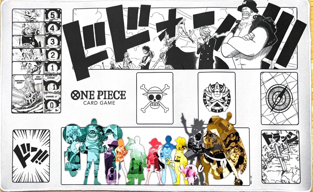 One Piece Trading Card Game White Playmat - Etsy