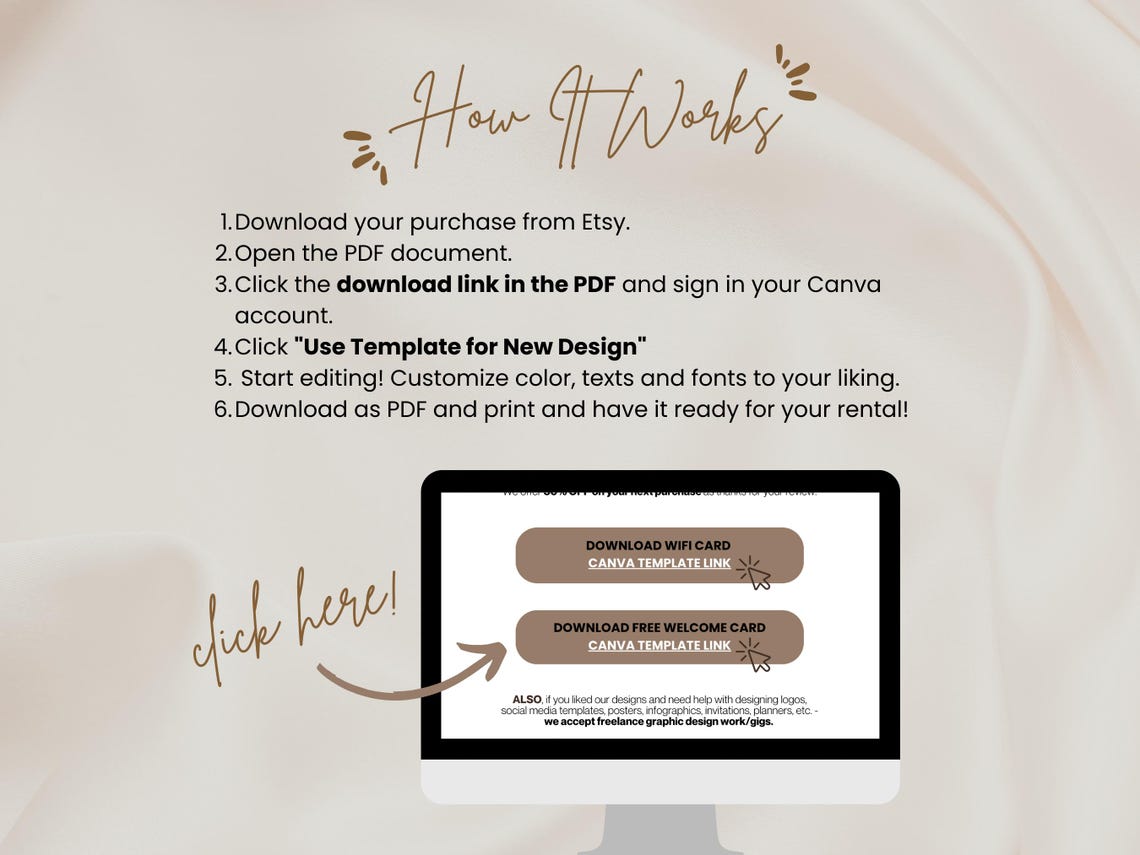 Wifi QR Code Card Template Editable Airbnb Wifi Card Minimalist Wifi ...