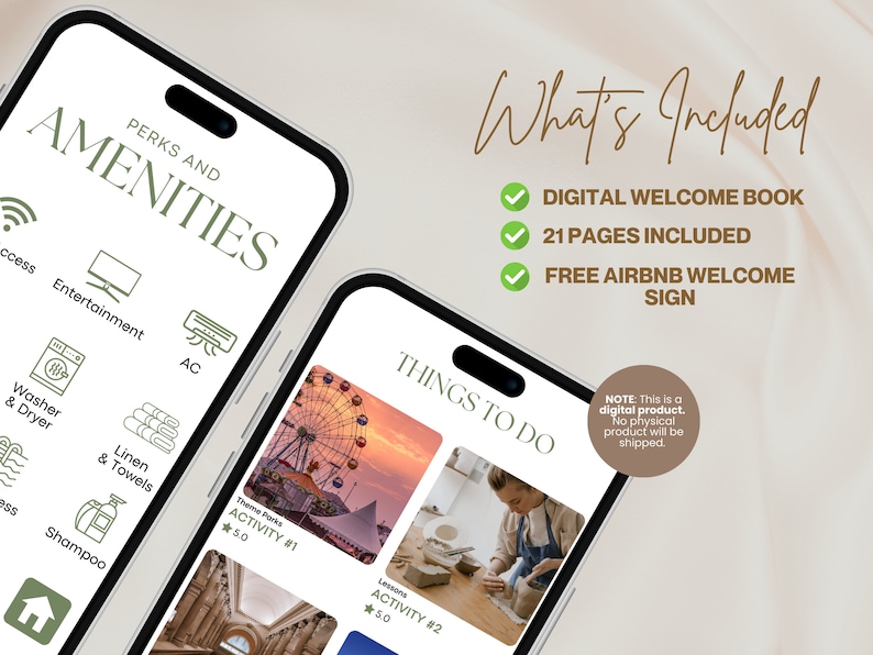 Airbnb Digital Welcome Book Airbnb Welcome Guidebook Digital Editable ...