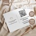 Wifi QR Code Card Template Editable Airbnb Wifi Card Minimalist Wifi ...