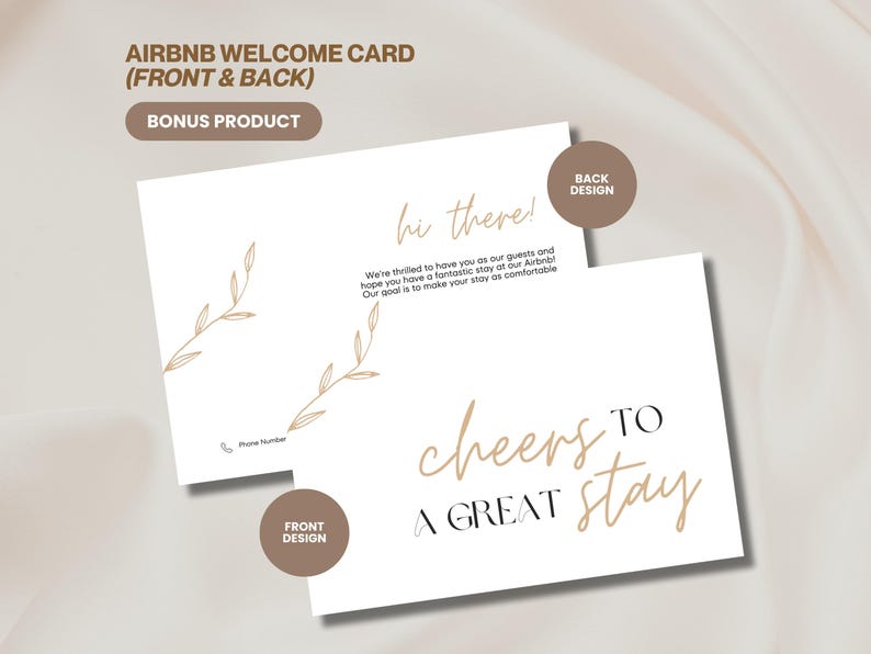 Wifi QR Code Card Template Editable Airbnb Wifi Card Minimalist Wifi ...