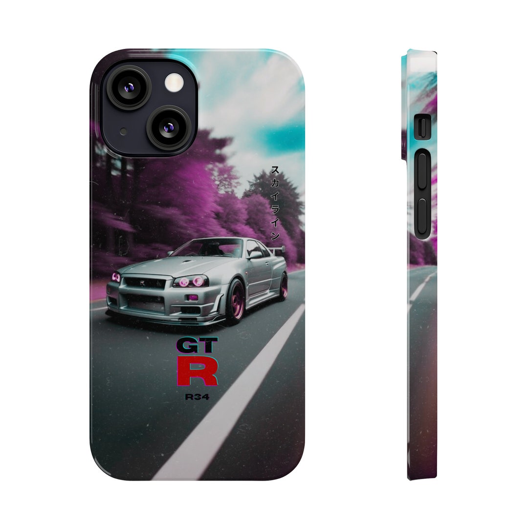 Nissan Skyline GT-R R34 Slim Phone Cases Car Theme Design - Etsy