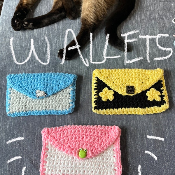 Crochet Wallet - Etsy