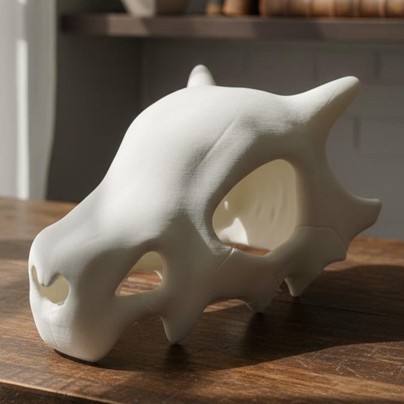 Cubone Skull - Etsy