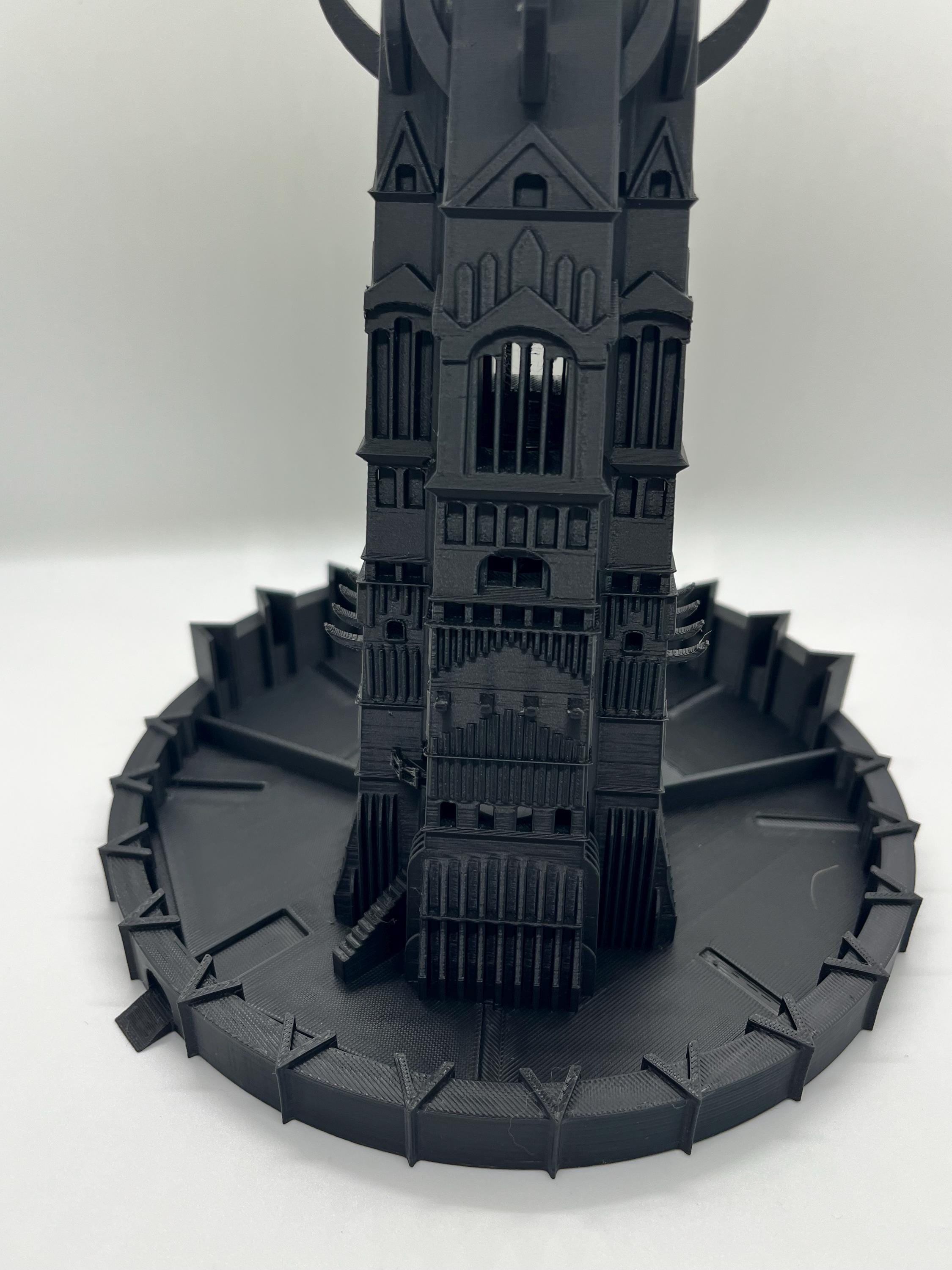 Orthanc Dice Tower 3D Printed Tower of Isengard for Epic Tabletop ...