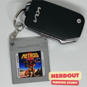 3D Printed Gameboy Cartridge Replica Keychains Original Gameboy ...