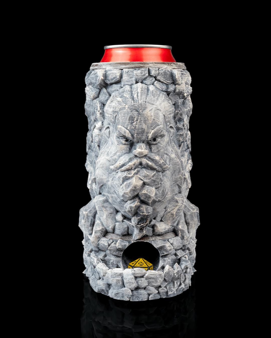 Dwarf Mug Dice Tower 3D Printed Tower for Epic Tabletop Gaming Dungeons ...