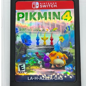 Giant Game Switch Pikmin 4 Wall Cartridge Decor Retro Wall Gameroom ...