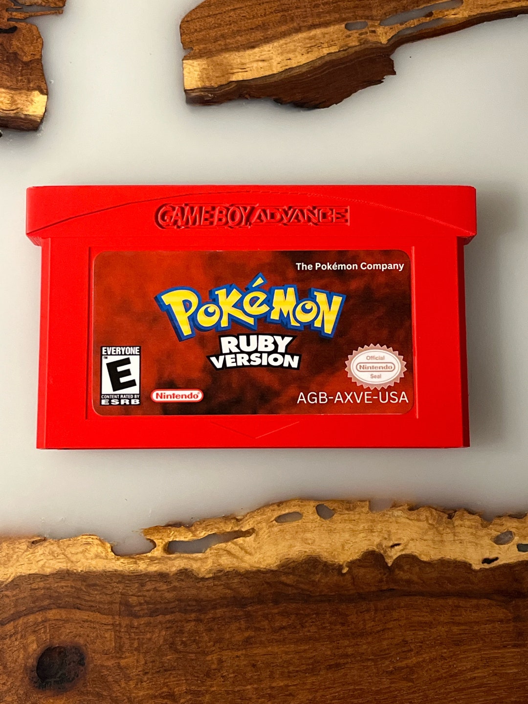 Giant Nintendo Gameboy Advance Pokemon Red Wall Decor Large Retro Wall ...