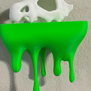 Dripping Shelf Modern Melting Wall Shelf for Gothic Alternative Room ...
