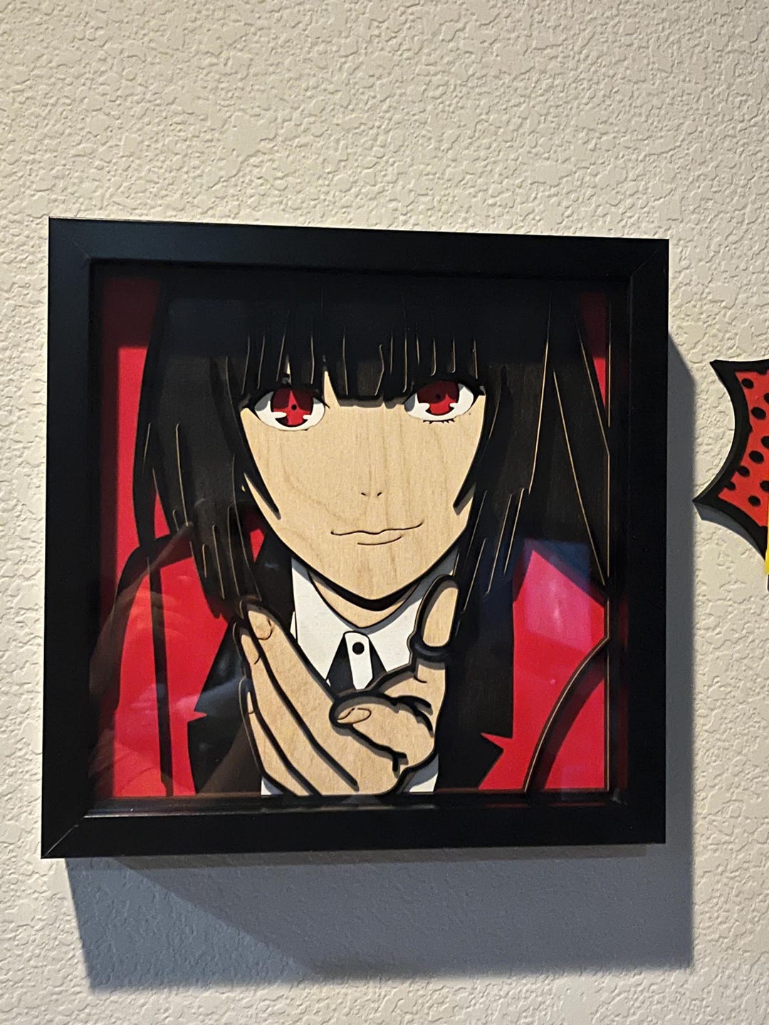 Anime Kakegurui Multi-layered Wood Wall Art Decor Wall Hanging. Anime ...