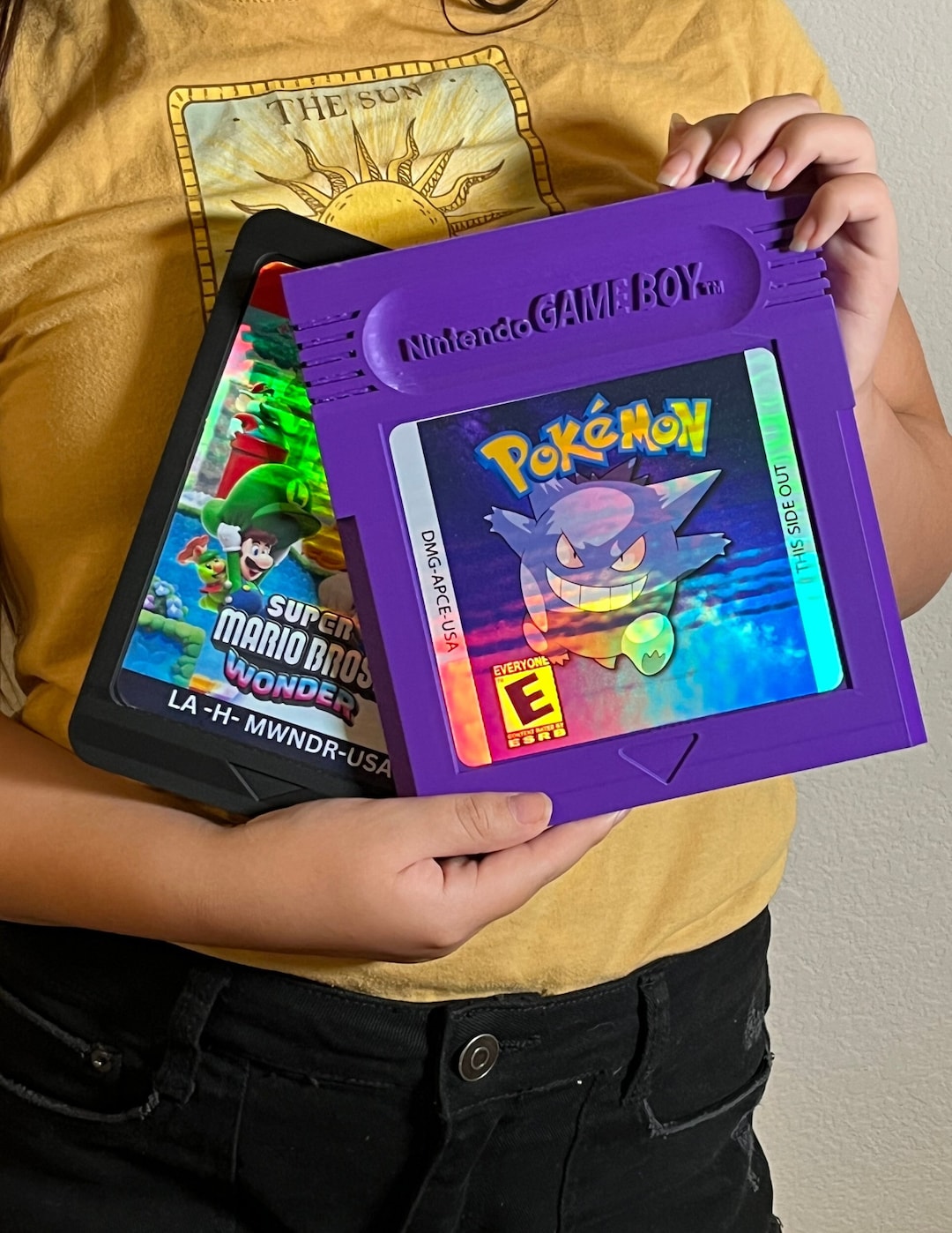Giant Game Gameboy Pokemon Gengar Evolution Wall Decor Large Retro Wall ...