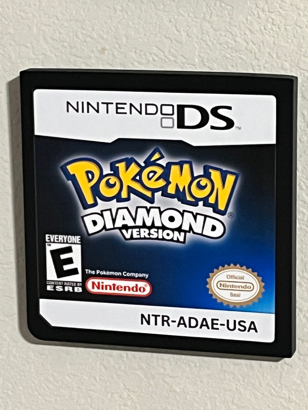 Giant Game DS Pokémon Diamond Wall Art Decor Large Retro Wall Gameroom ...
