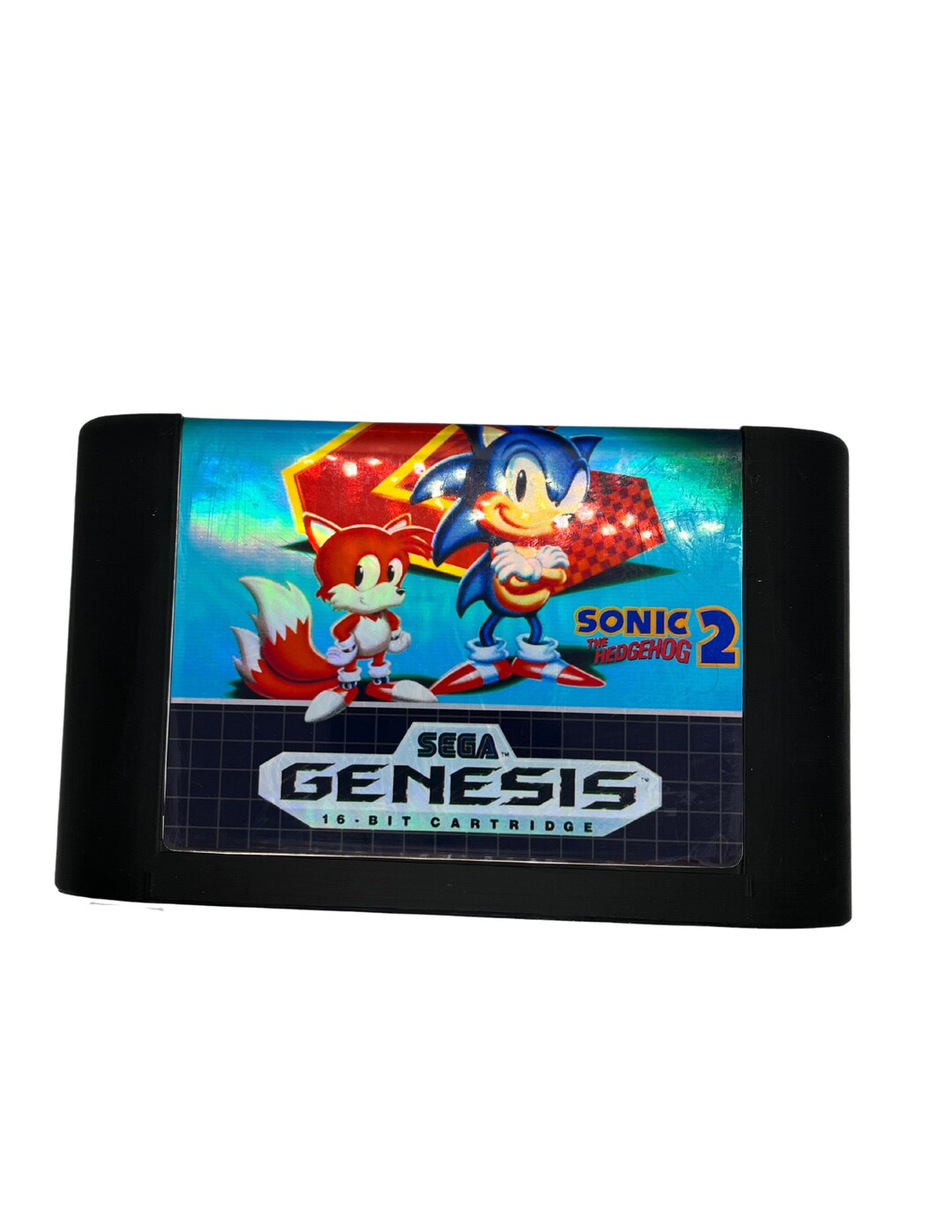 Giant Sega Genesis Sonic 2 Oversized Wall and Desk Decor Retro Wall ...