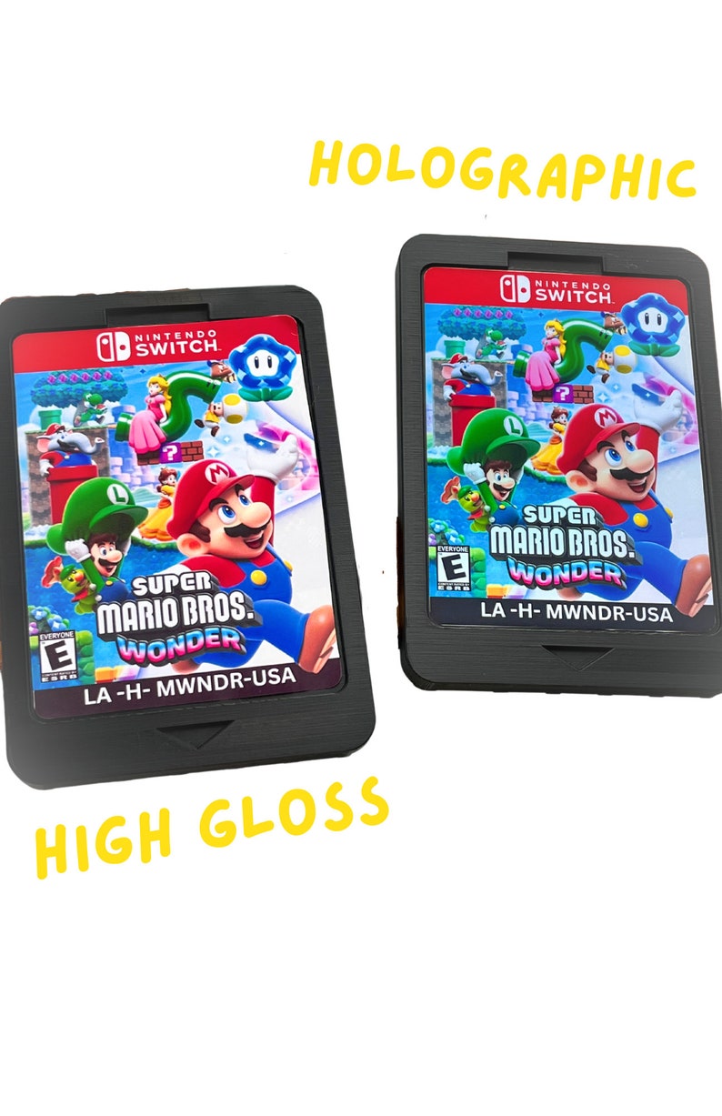 Giant Game Switch Mario Wonder Wall Decor Large Retro Wall Gameroom ...