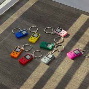 Game System Keychains 3D Printed Replica Keychain Gift Retro ...