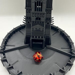 Orthanc Dice Tower 3D Printed Tower of Isengard for Epic Tabletop ...