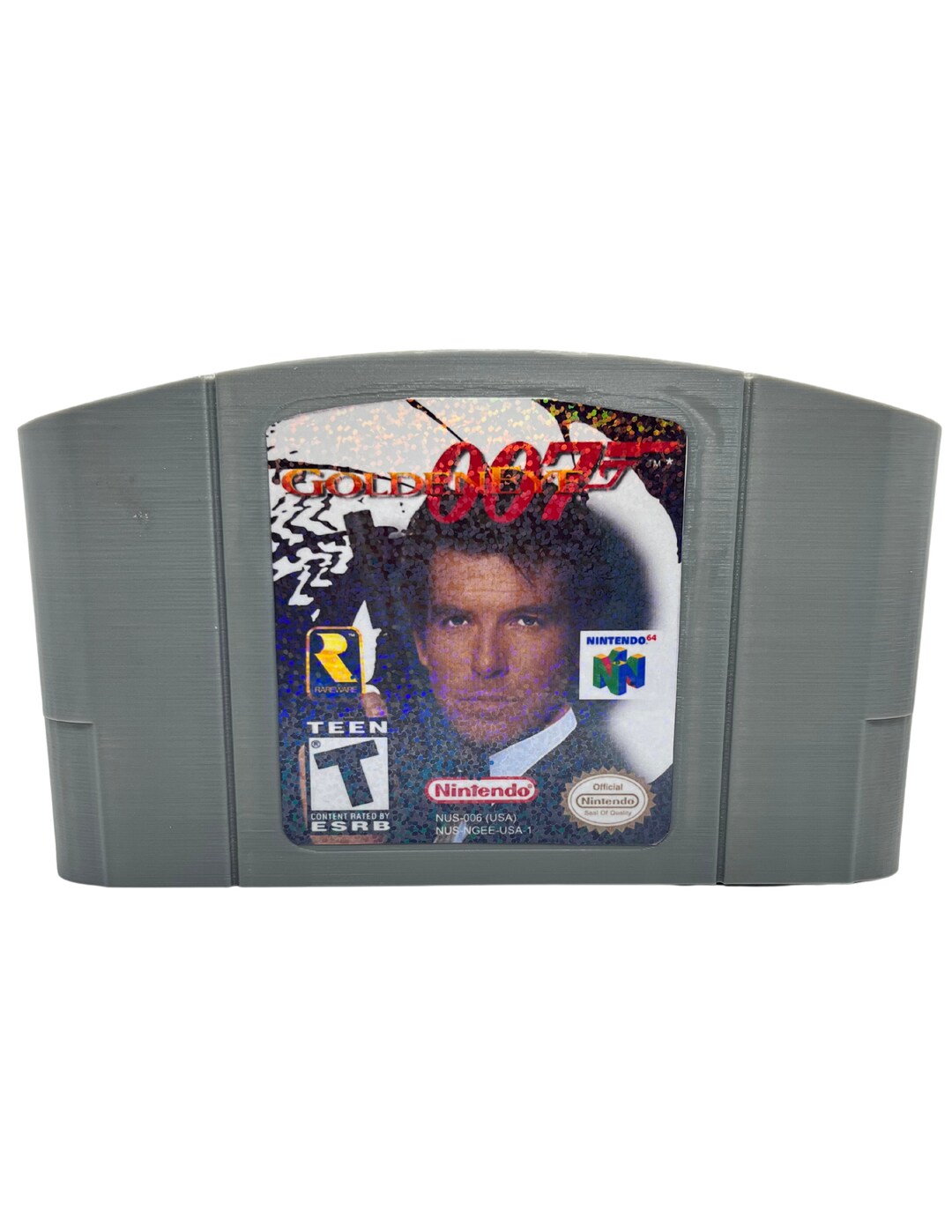 Giant N64 007 Goldeneye Oversized Wall Decor Retro Wall Gameroom Decore ...