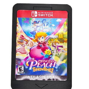 Giant Nintendo Switch Princess Peach Showtime Large Wall Decor Gameroom ...