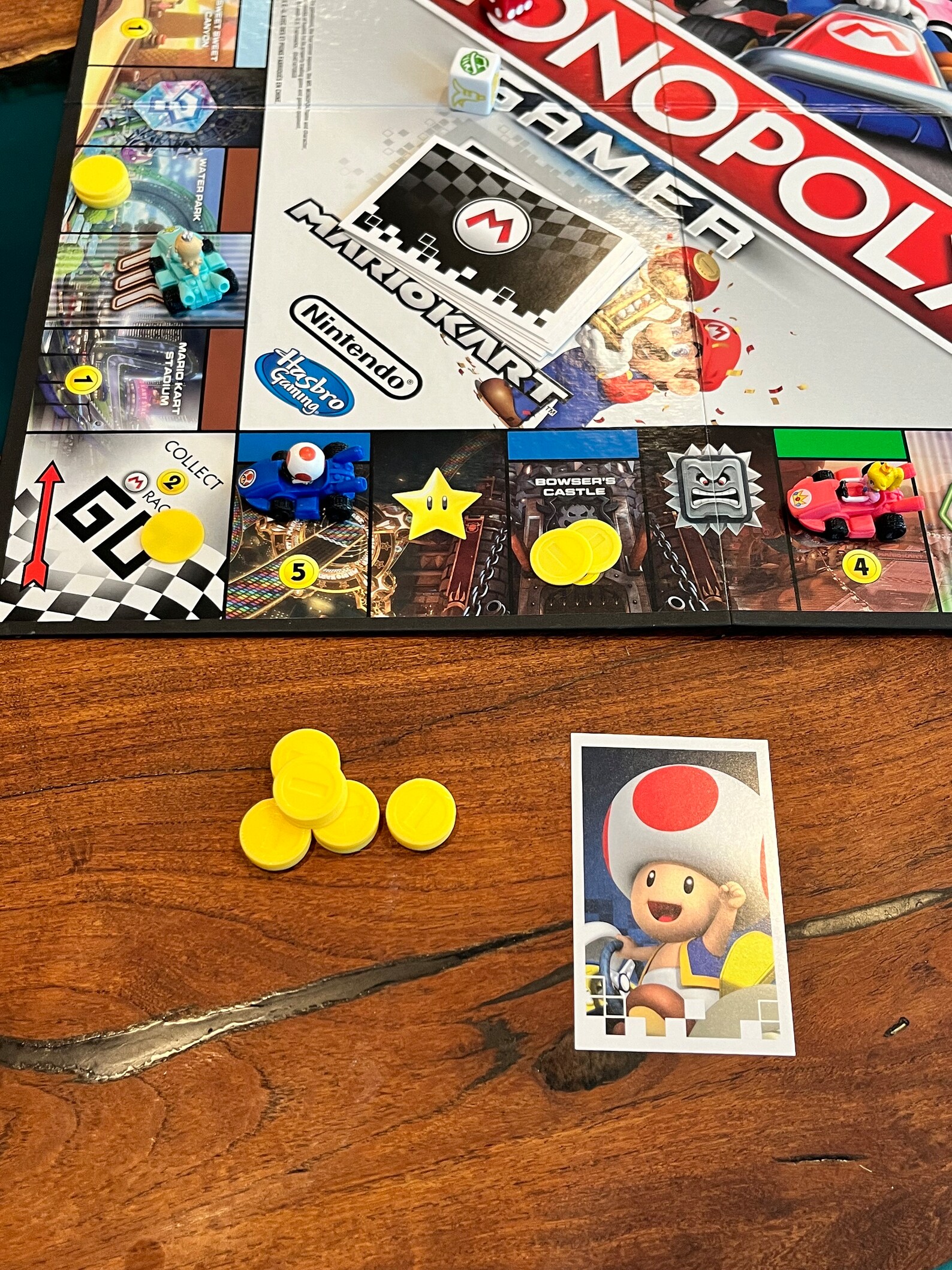 Super Mario Board Game Upgrade Set - 3D Printed Replacement Coins and ...