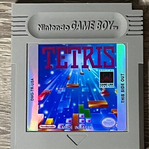 Giant Nintendo Gameboy Tetris Wall Decor Large Retro Wall Gameroom ...