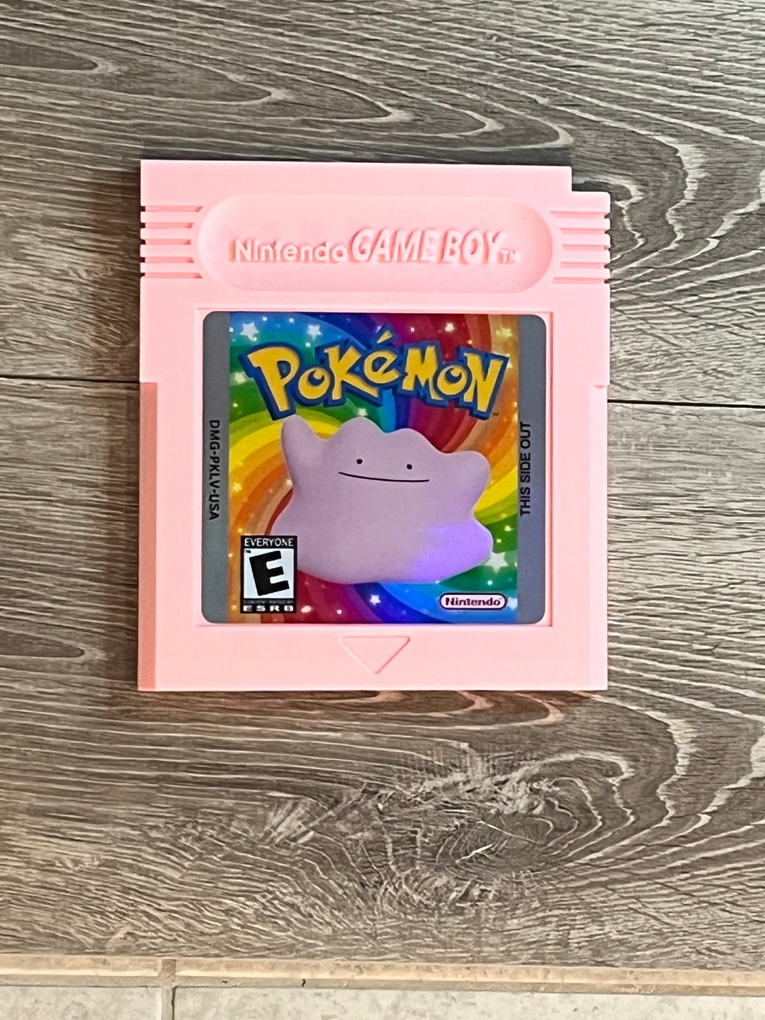 Giant Nintendo Gameboy Pokemon Ditto Wall Decor Large Retro Wall ...