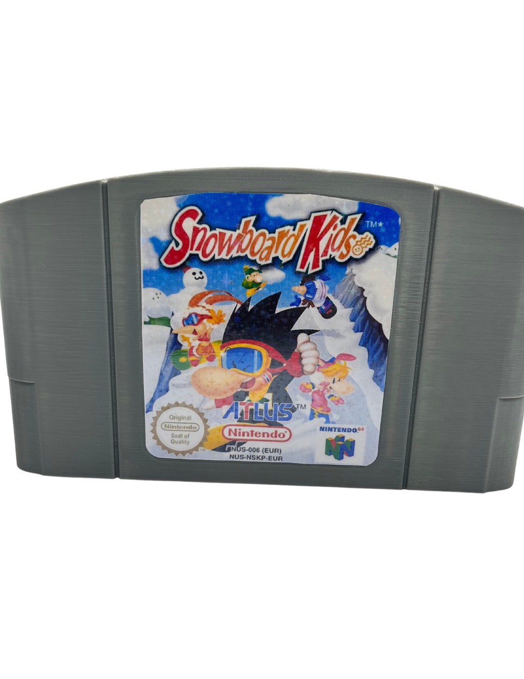 Giant N64 Snowboard Kids Oversized Wall Decor Retro Wall Gameroom ...