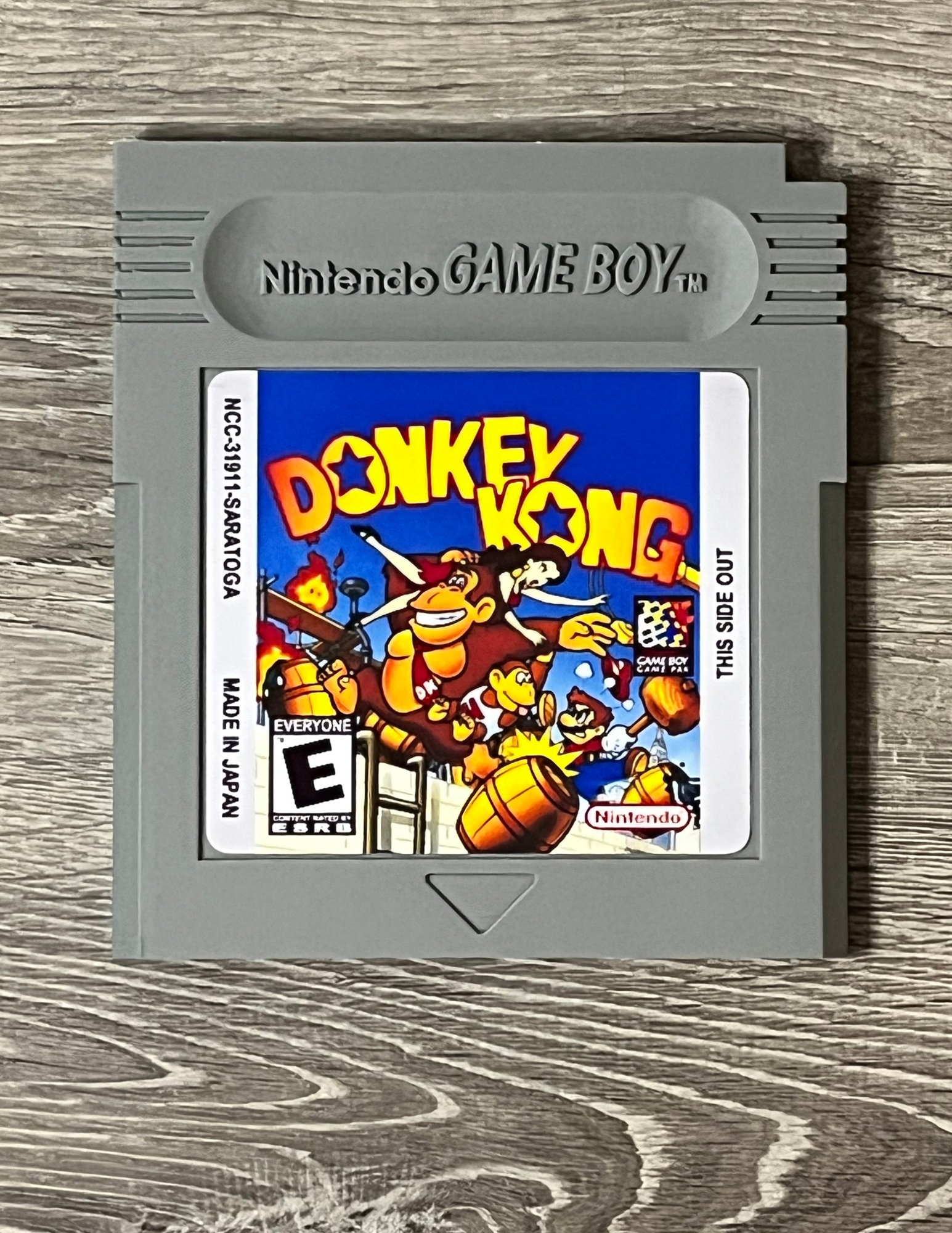 Giant Nintendo Gameboy Donkey Kong Wall Decor Large Retro Wall - Etsy