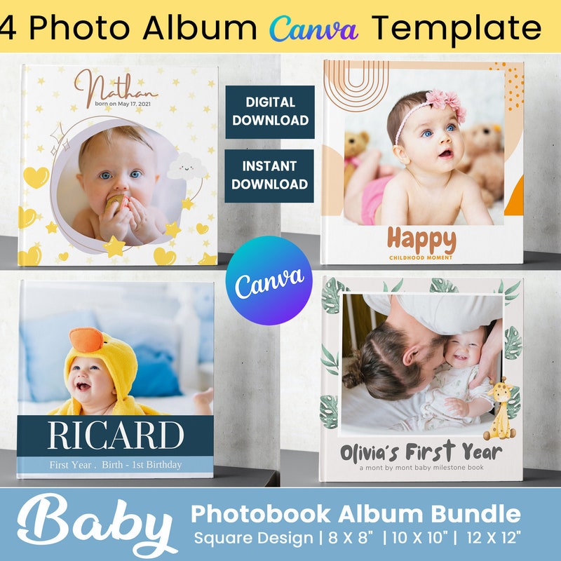 Baby Photo Album - Etsy
