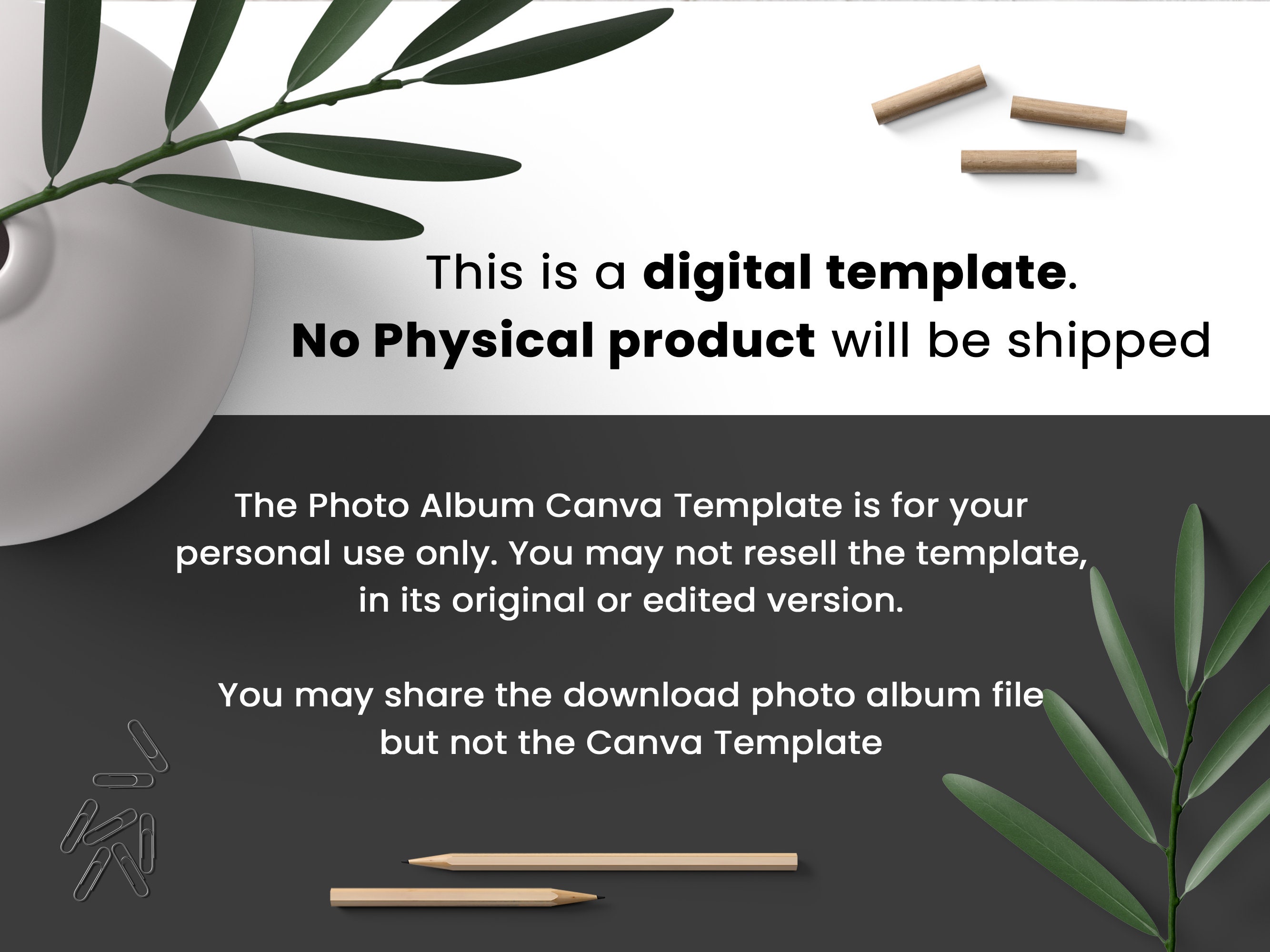 Travel Photo Book Template, Photo Album Template for Vacation, Family ...