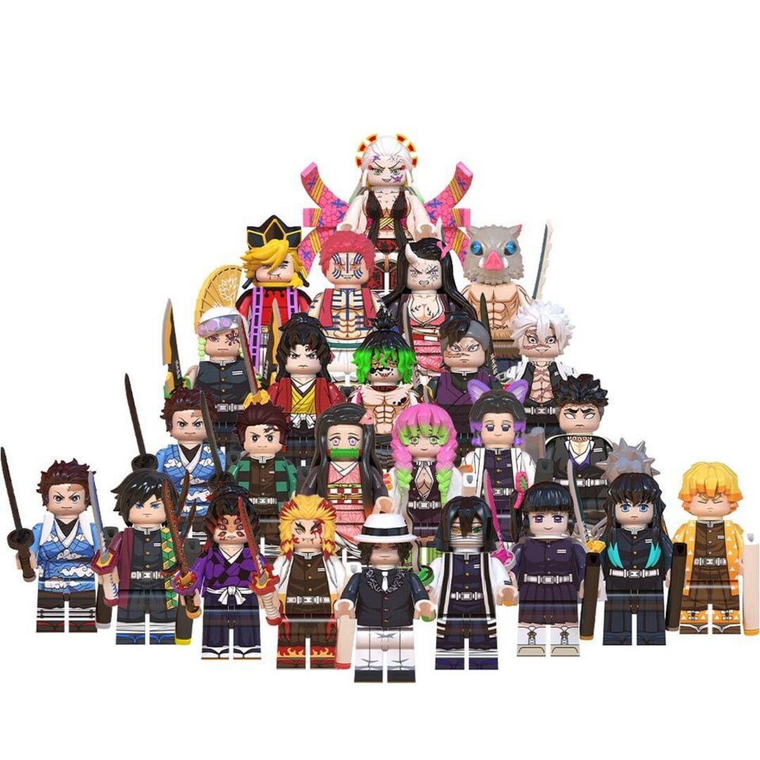 Demon Slayer Minifigures Anime Custom Minifigures Mini - Etsy Canada