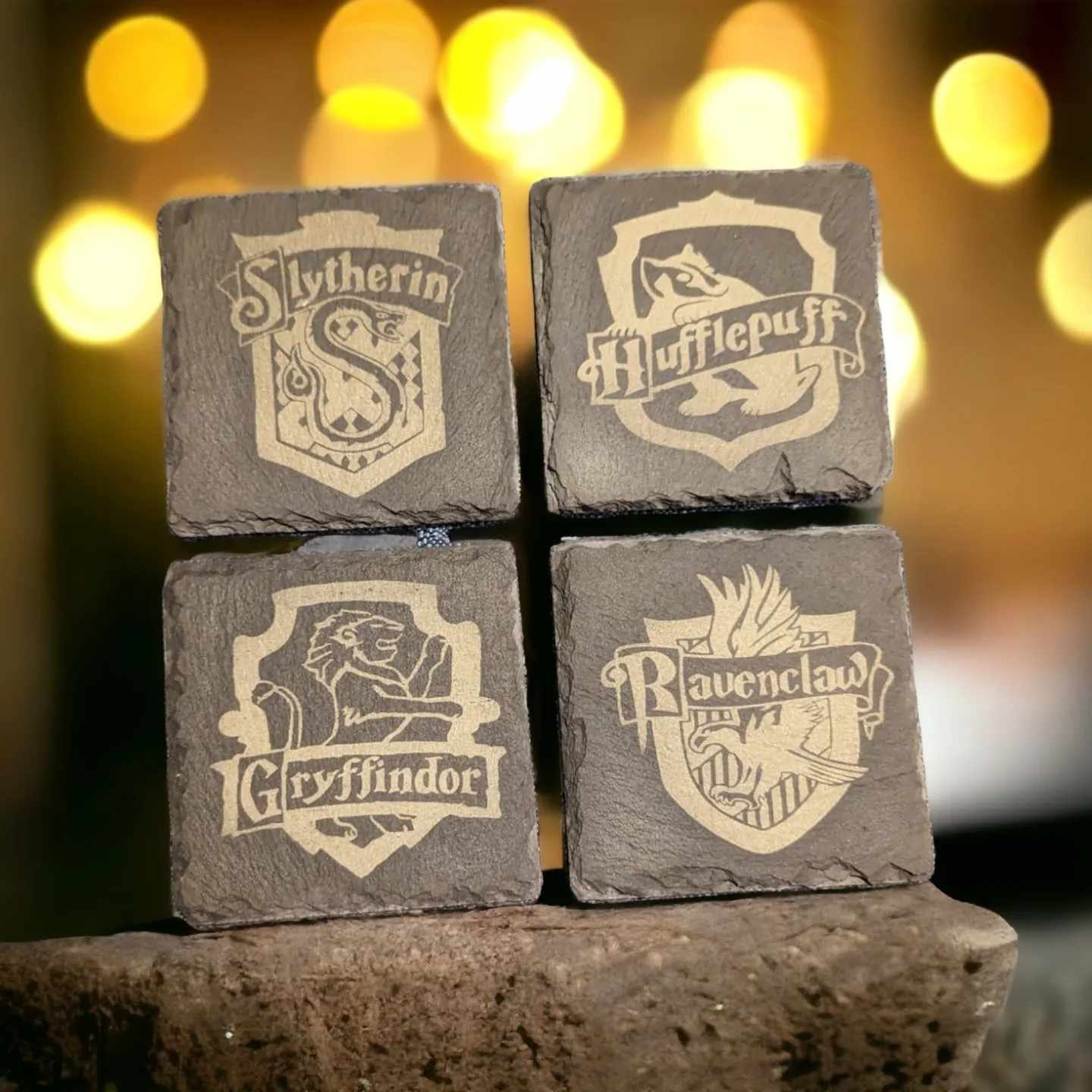 Harry Potter Coaster Set - Etsy