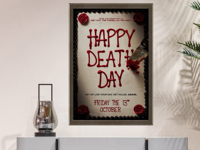Happy Death Day Movie Poster 2023 Film Collectible Unique Custom Poster ...