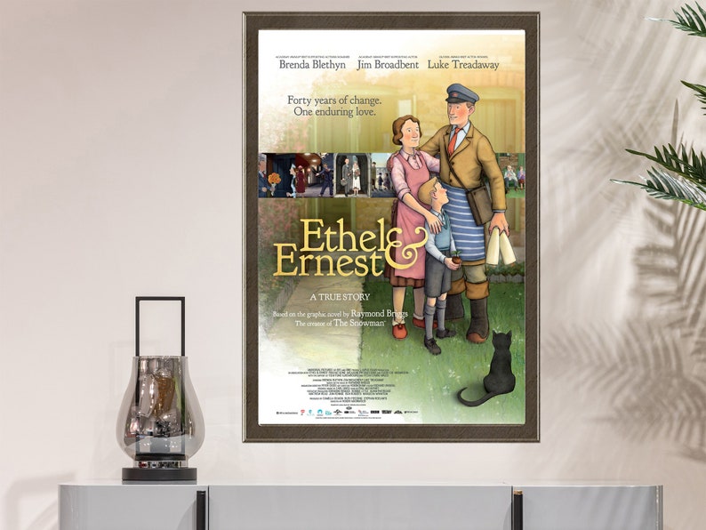 Ethel and Ernest Movie Poster 2023 Film Collectible Unique - Etsy