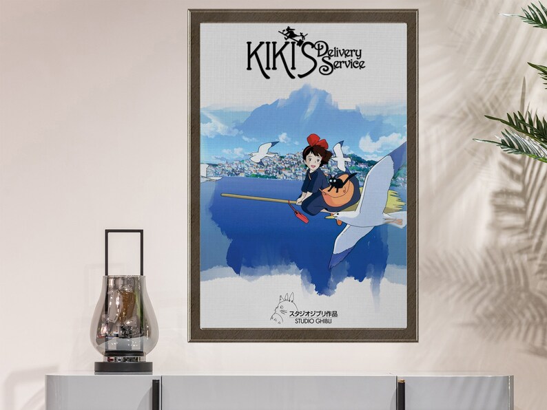 Kikis Delivery Service Movie Poster 2023 Film Collectible Unique Custom ...