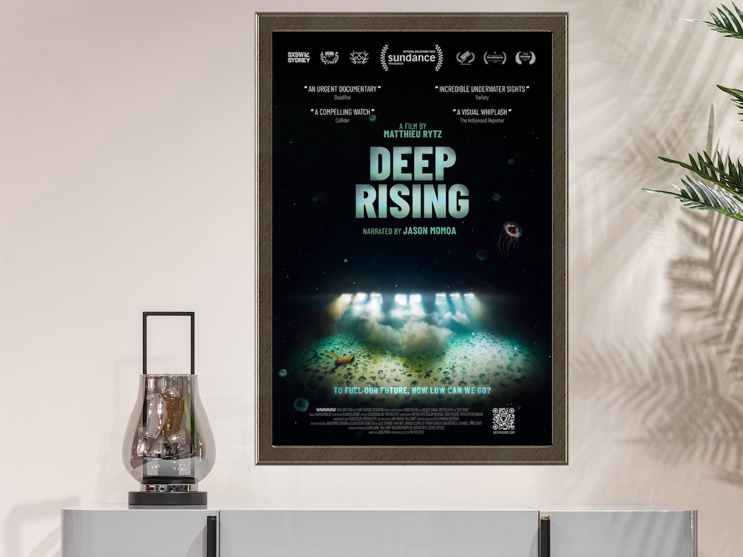 Deep Rising Movie Poster 2023 Film Collectible Unique Custom Poster ...