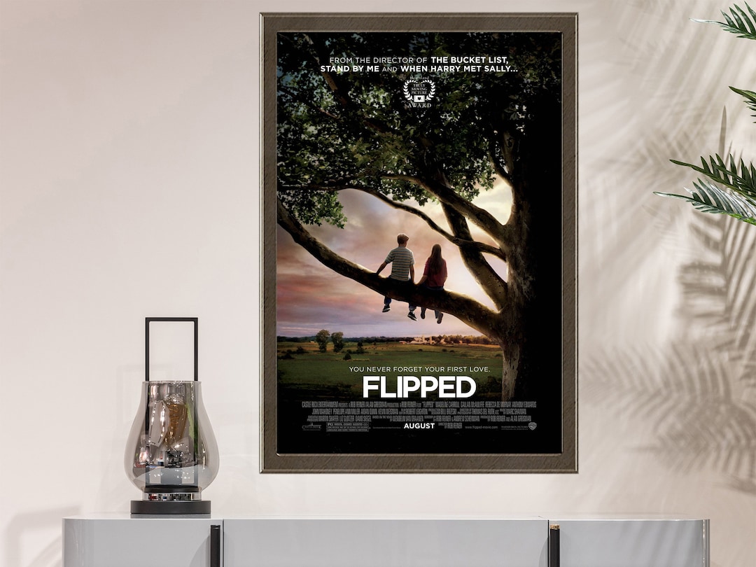 Flipped Movie Poster 2023 Film Collectible Unique Custom - Etsy