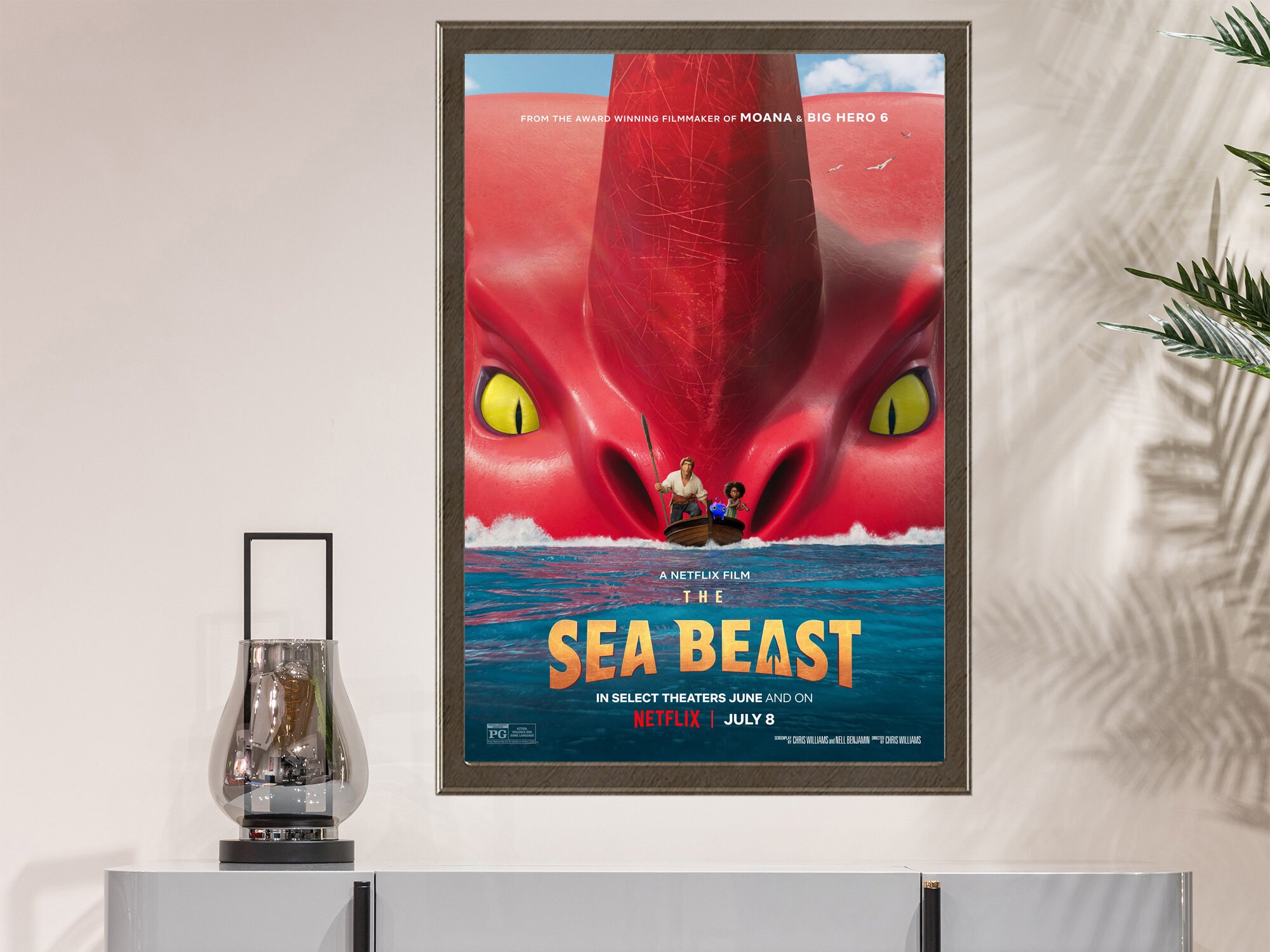 The Sea Beast Movie Poster 2023 Film Collectible Unique Custom Poster ...