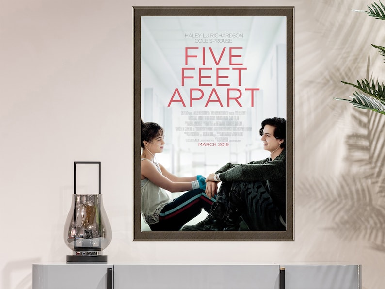 Five Feet Apart Movie Poster 2023 Film Collectible Unique Custom Poster ...