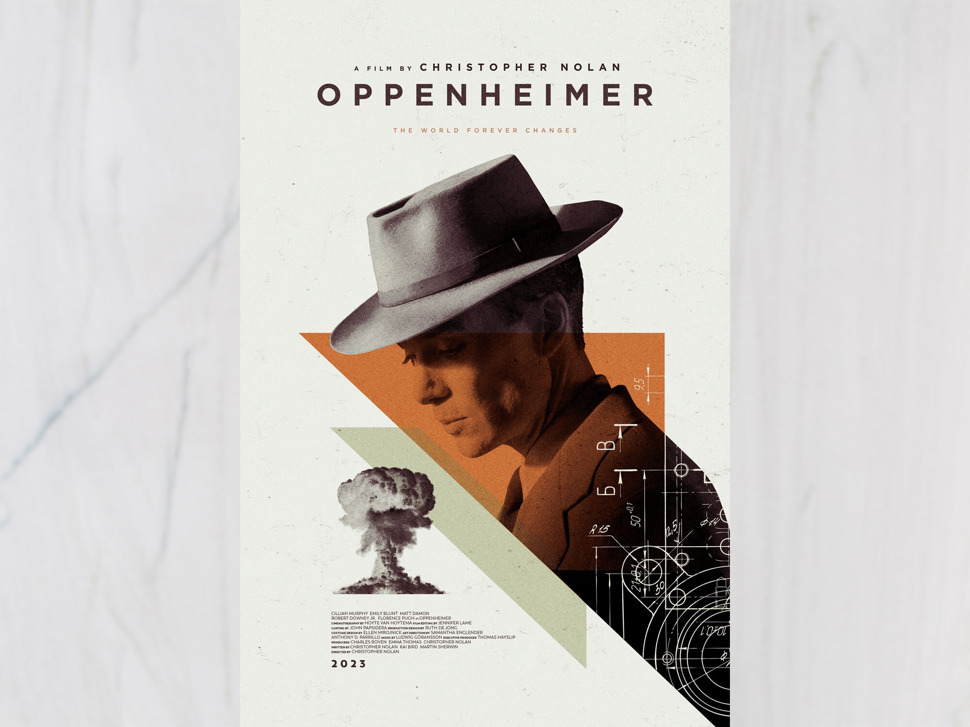 Exclusive Oppenheimer : Limited Edition Oppenheimer- Movie Poster sold ...