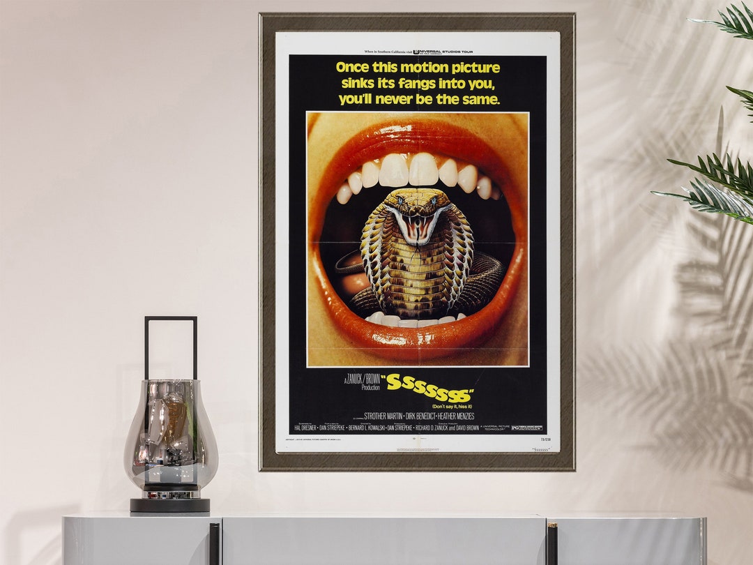 Sssssss Movie Poster 2023 Film Collectible Unique Custom Poster Gift - Etsy