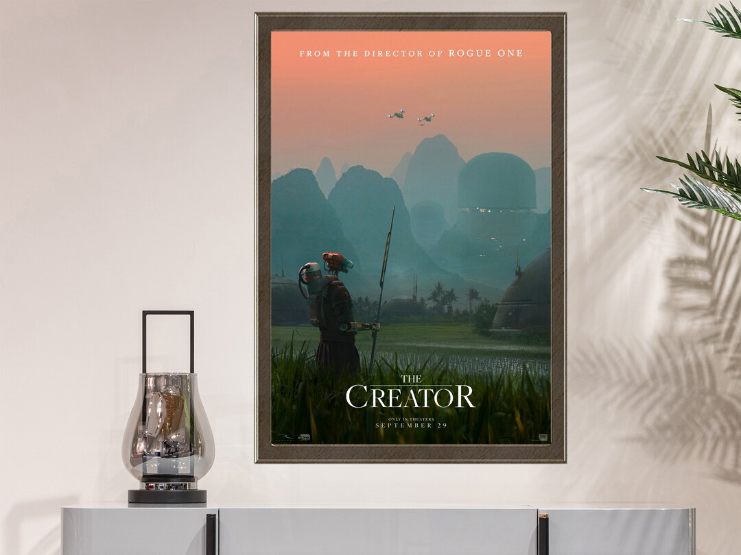 The Creator Movie Poster 2023 Film Collectible Unique - Etsy